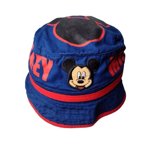 Disney | Accessories | Vintage Disney Mickey Mouse Kids Bucket Hat ...